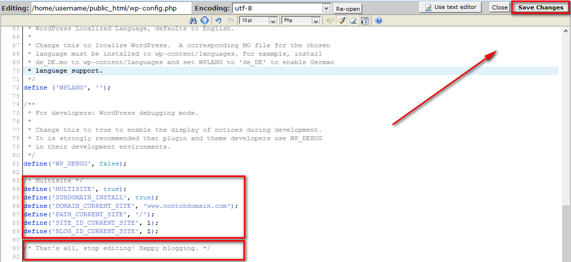 Cara Enable atau Disable WordPress Multisite - IndoWebsite Knowledgebase