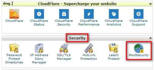 Cara Enable dan Disable ModSecurity di cPanel - IndoWebsite Knowledgebase