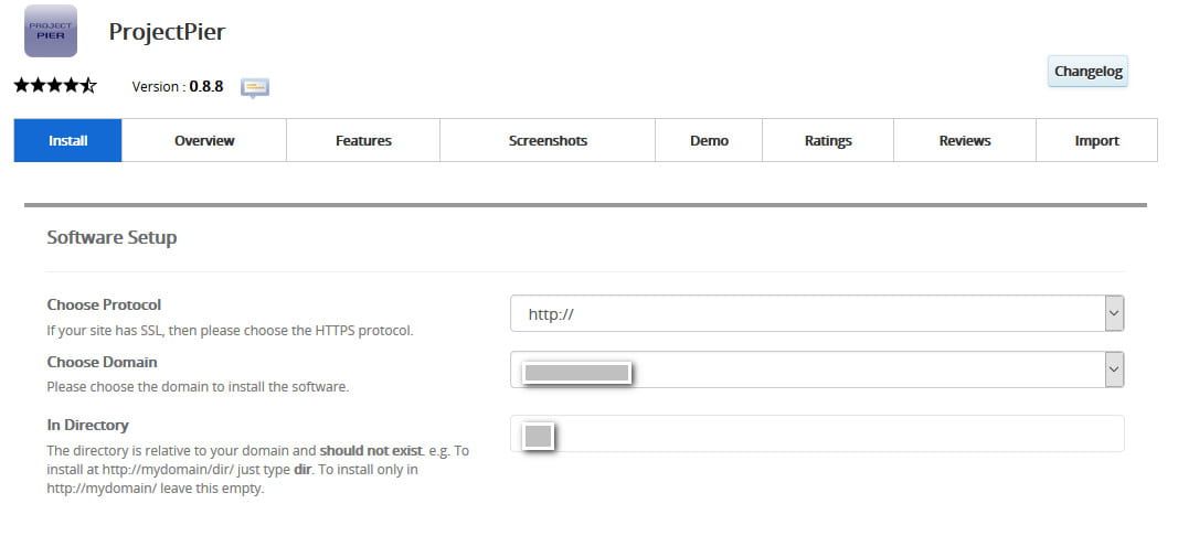 Cara Install ProjectPier Melalui Softaculous - IndoWebsite Knowledgebase