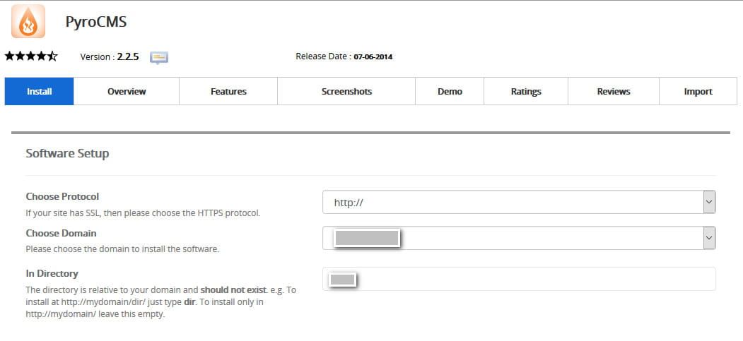 Cara Install PyroCMS Melalui Softaculous - IndoWebsite Knowledgebase