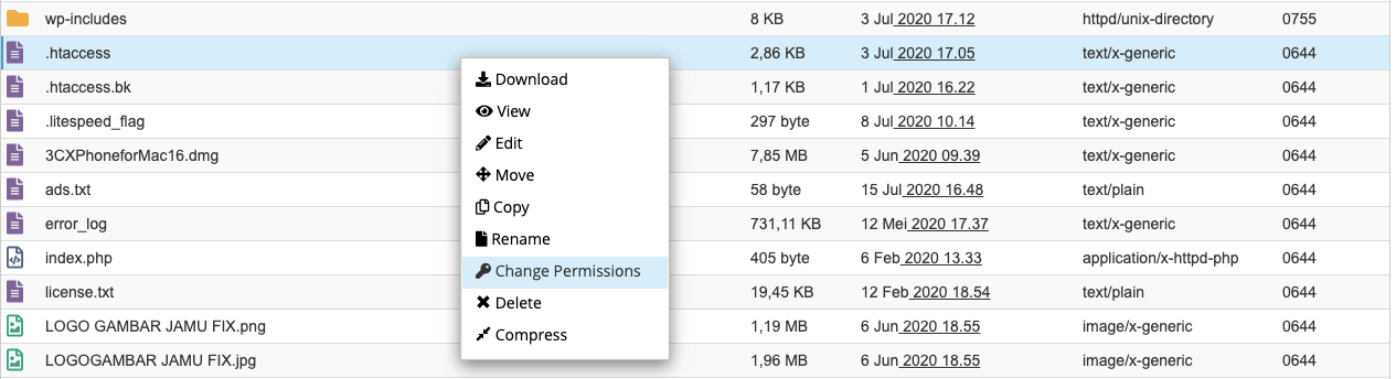 Cara Mengubah File Permission - IndoWebsite Knowledgebase Cara Mengubah File Permission - IndoWebsite Knowledgebase
